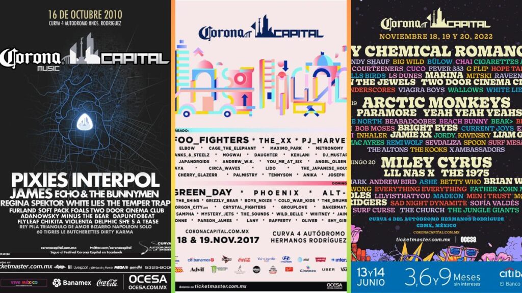 ¿Conoces la historia del Festival Corona Capital? - Al Chile MX