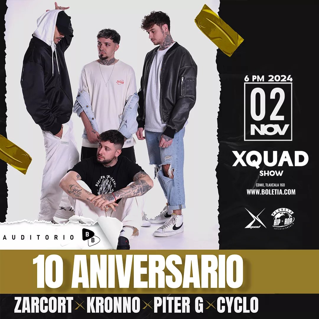 XQUAD celebrará 10 años con la música - Al Chile MX