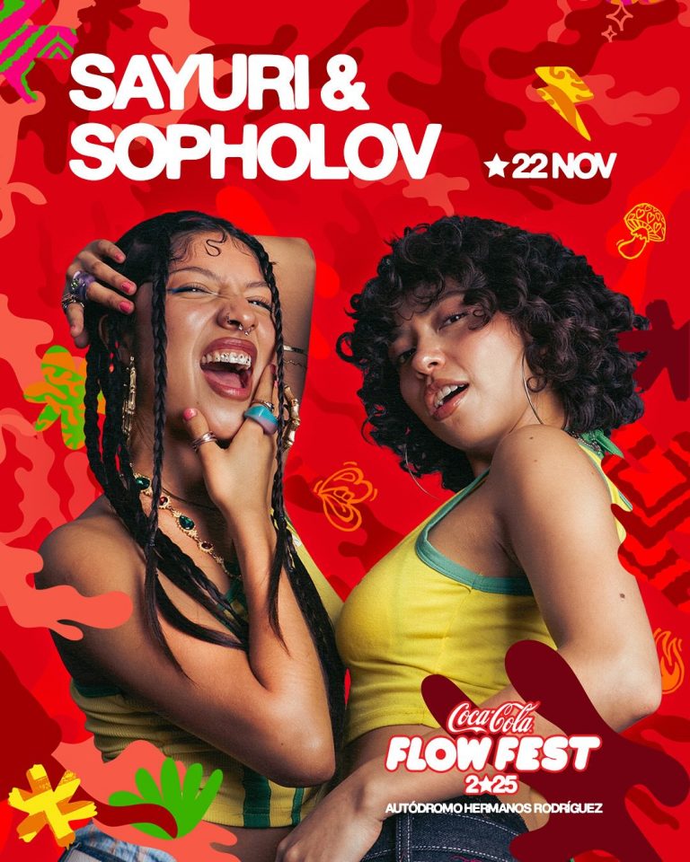 Sayuri y Sopholov, 2 pa 1 en el Flow Fest 2025 - Al Chile MX